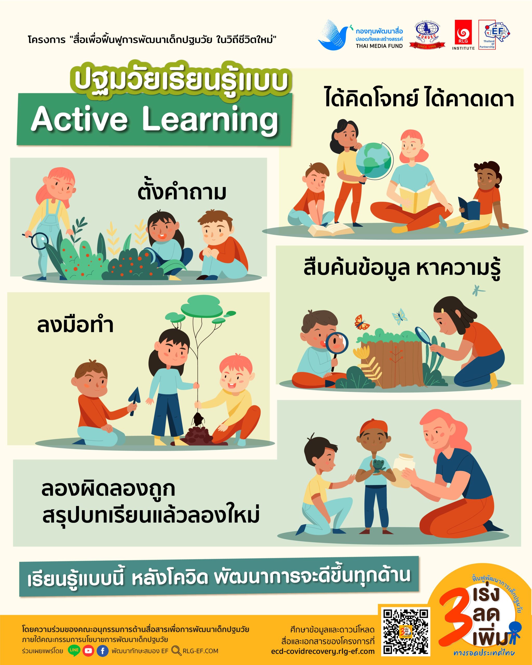 หน้าหลัก - "สื่อเพื่อฟื้นฟูการพัฒนาเด็กปฐมวัย ในวิถีชีวิตใหม่"